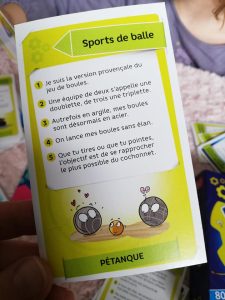 On découvre les sports en énigmes. - Maman et sa chipie