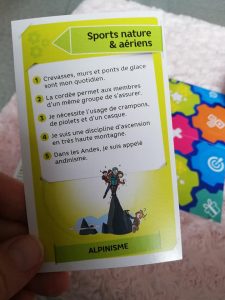 On découvre les sports en énigmes. - Maman et sa chipie